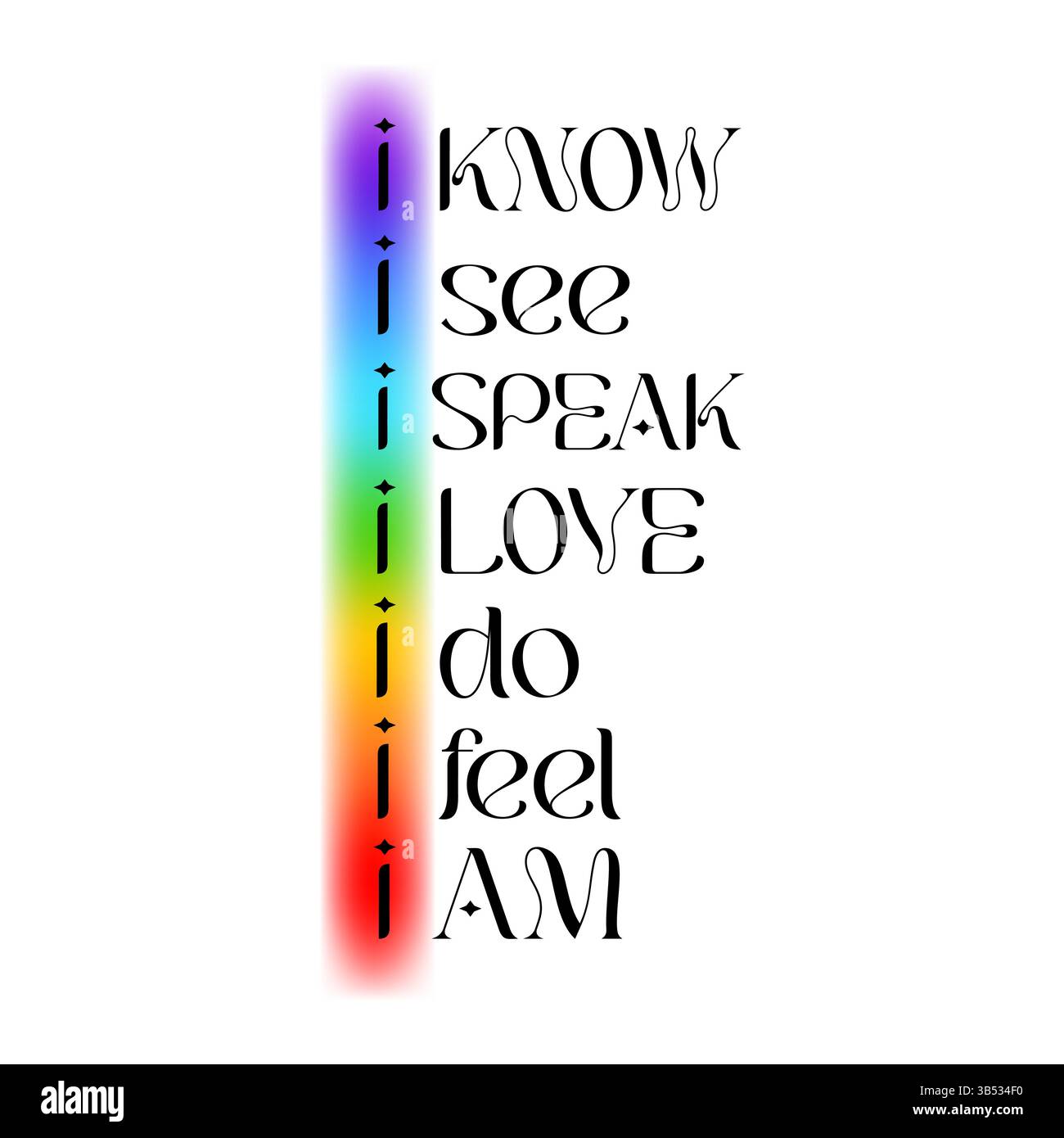 Chakra alignment spiritual affirmations and vibrant colors for mindful ...