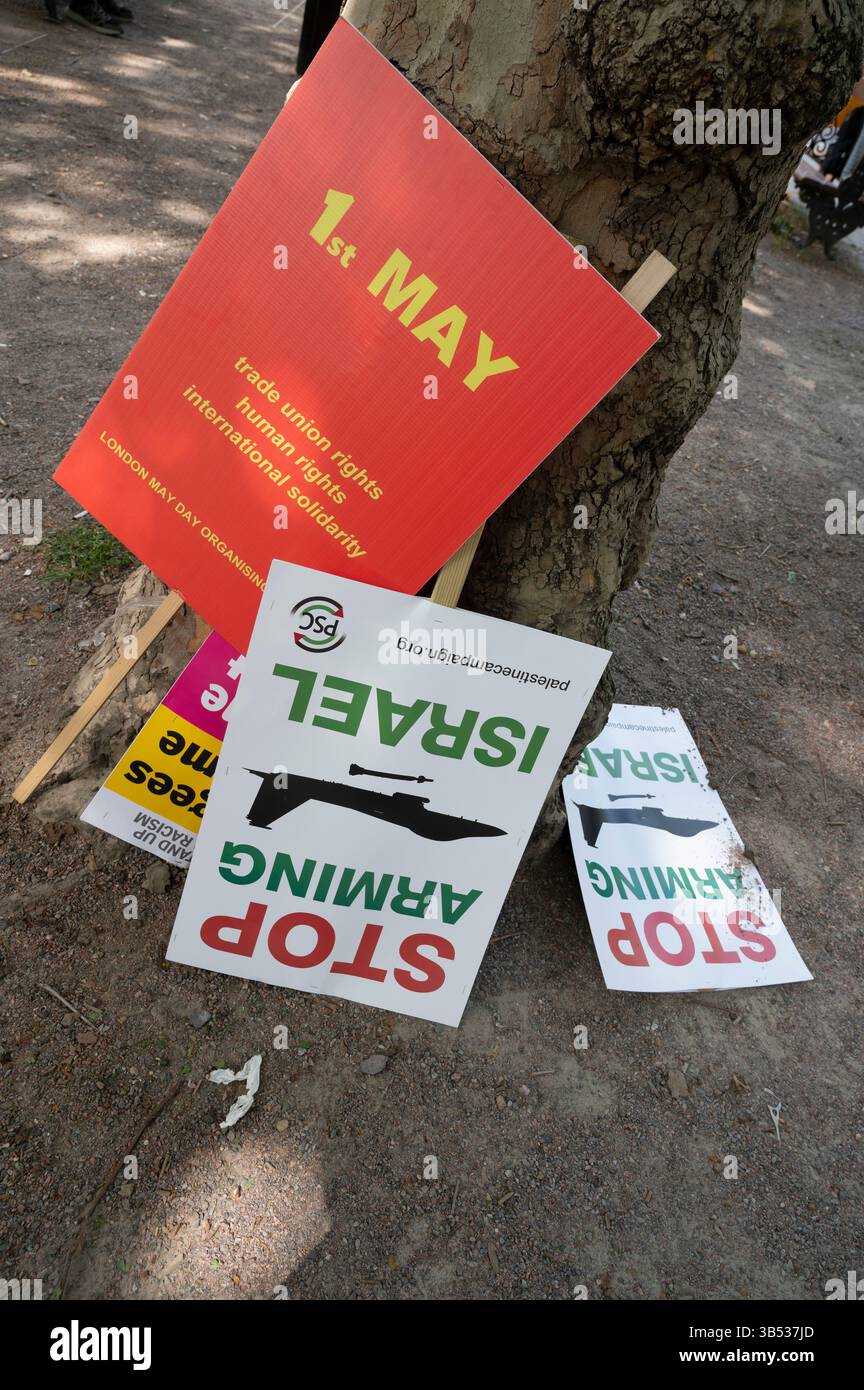 May 1st 2025 Celebrating May Day., Clerkenwell Green, London. Posters ...