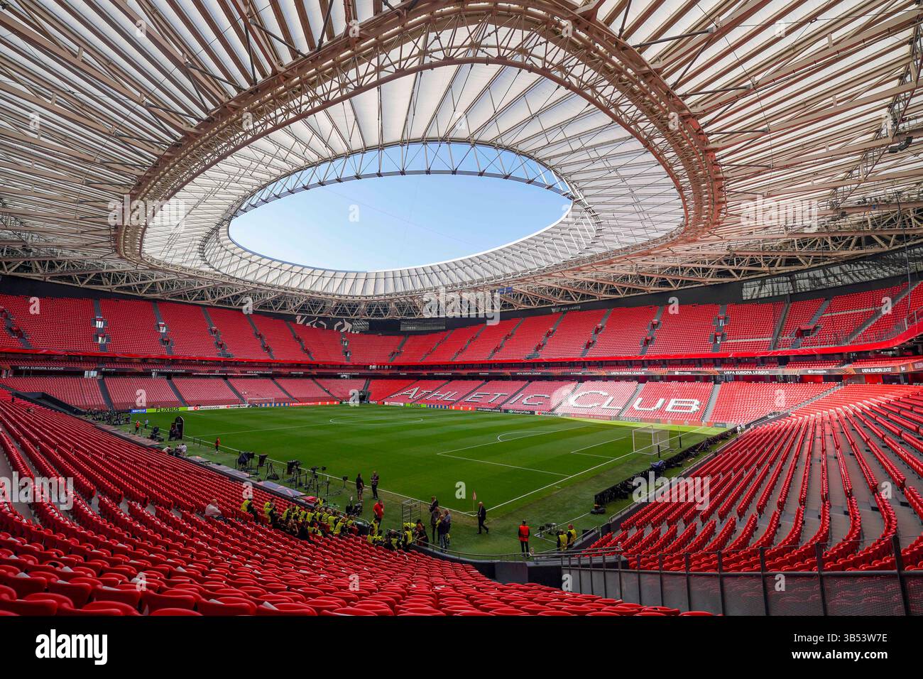 Bilbao, Spain. 01st May, 2025. General View inside the Stadium during ...