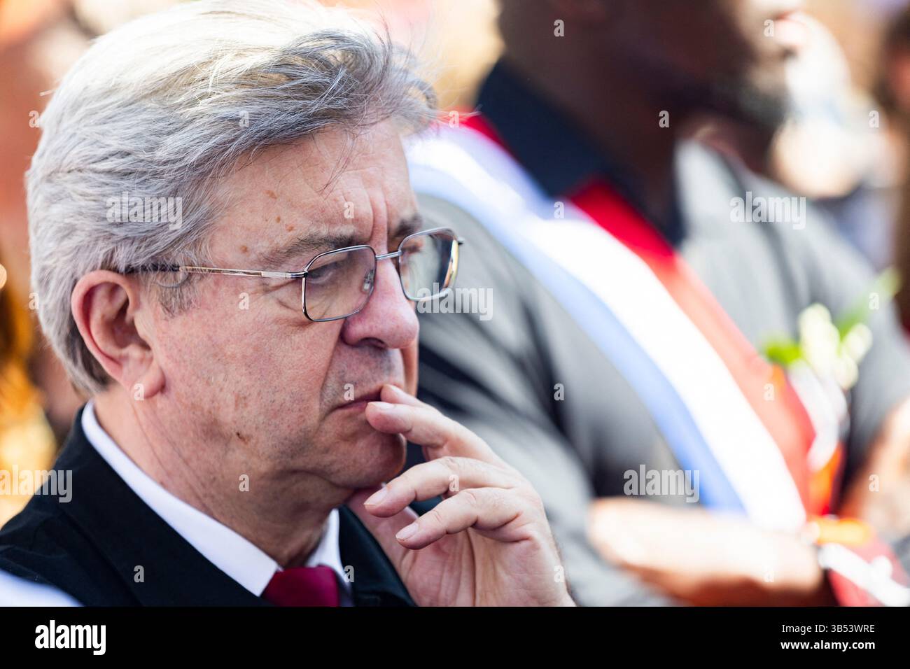 Paris, France. 01st May, 2025. Jean Luc Melenchon, creator of France ...