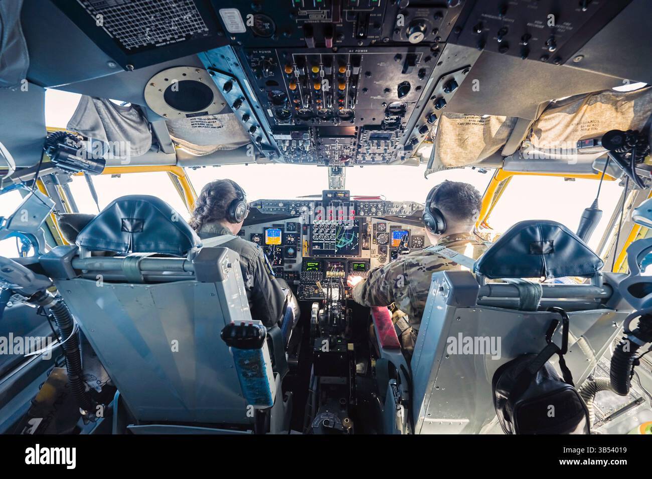 1st Lieutenant Brittany Riser, (left seat) and Captain Alexander ...