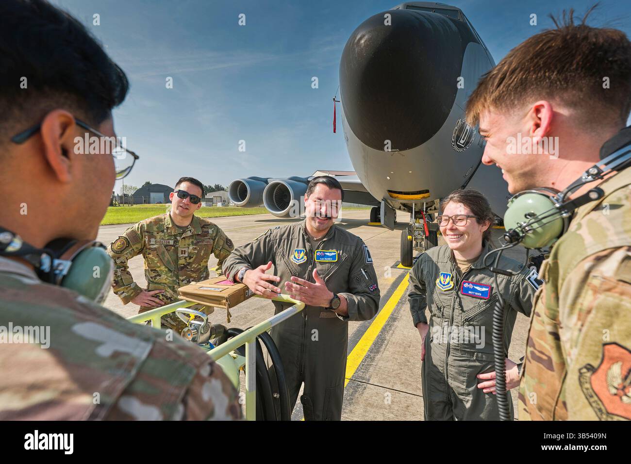 Captain Alexander Pacheco, 351st Air Refueling Squadron, Chief of Wing ...