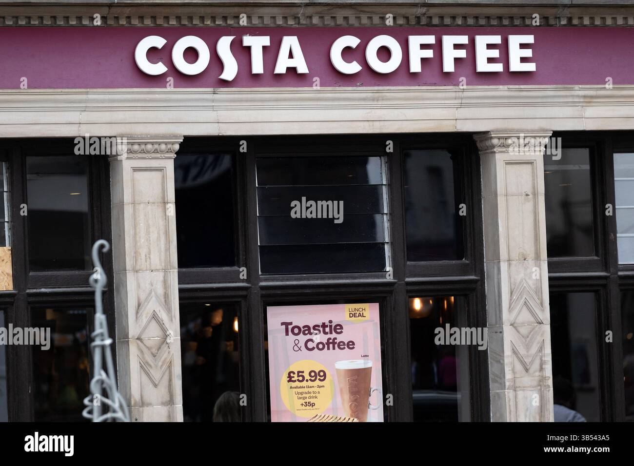 A shop sign of COSTA COFFEE shop, on May 02, 2025 in St Andrews ...