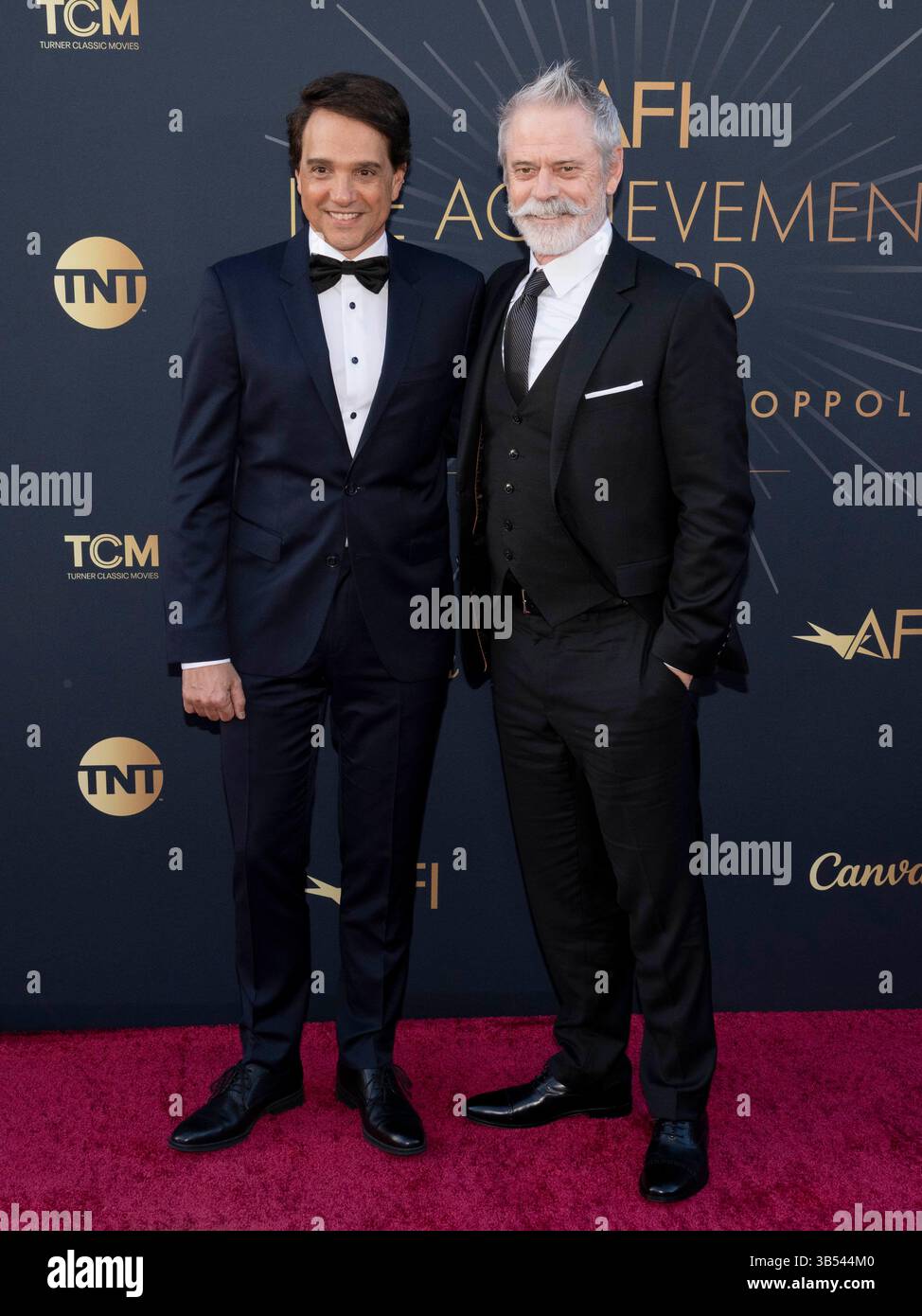 Hollywood, California, USA. 26th Apr, 2025. Ralph Macchio and C. Thomas ...