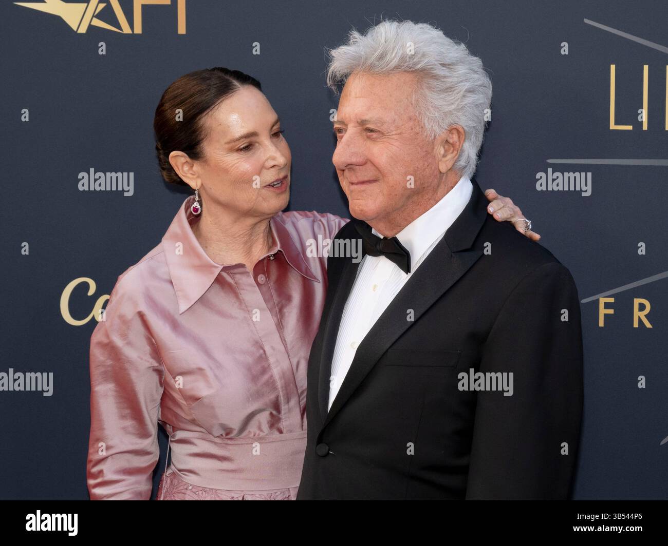 Hollywood, California, USA. 26th Apr, 2025. Lisa Hoffman and Dustin ...