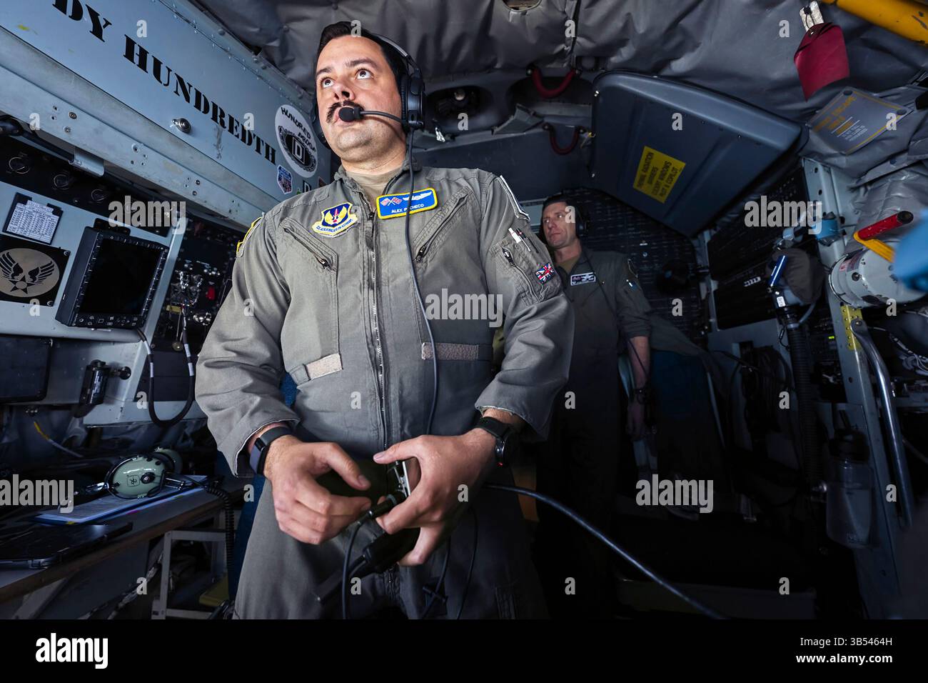 Mildenhall, East Of England, UK. 28th Apr, 2025. Captain Alexander ...