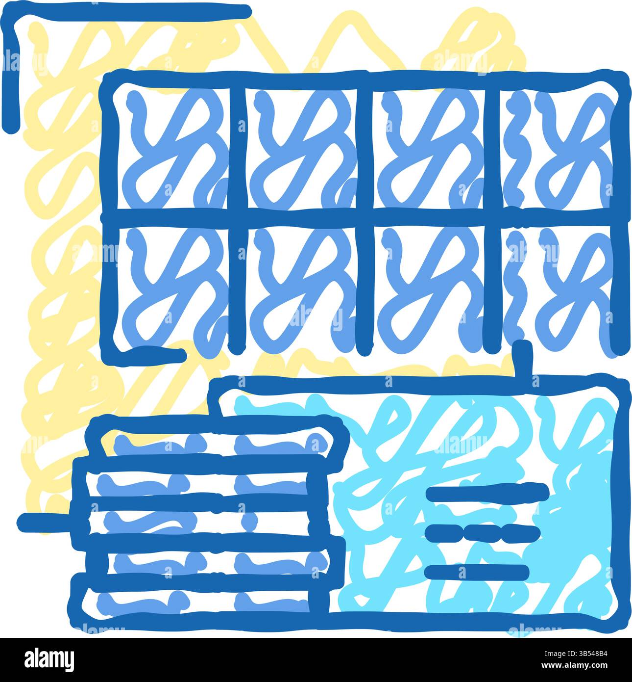 insulation panels icon doodle illustration Stock Vector Image & Art - Alamy