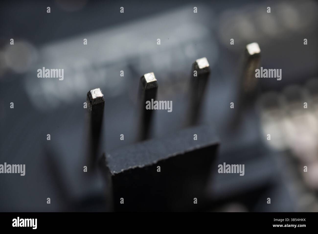 Component details of a computer motherboard Stock Photo - Alamy