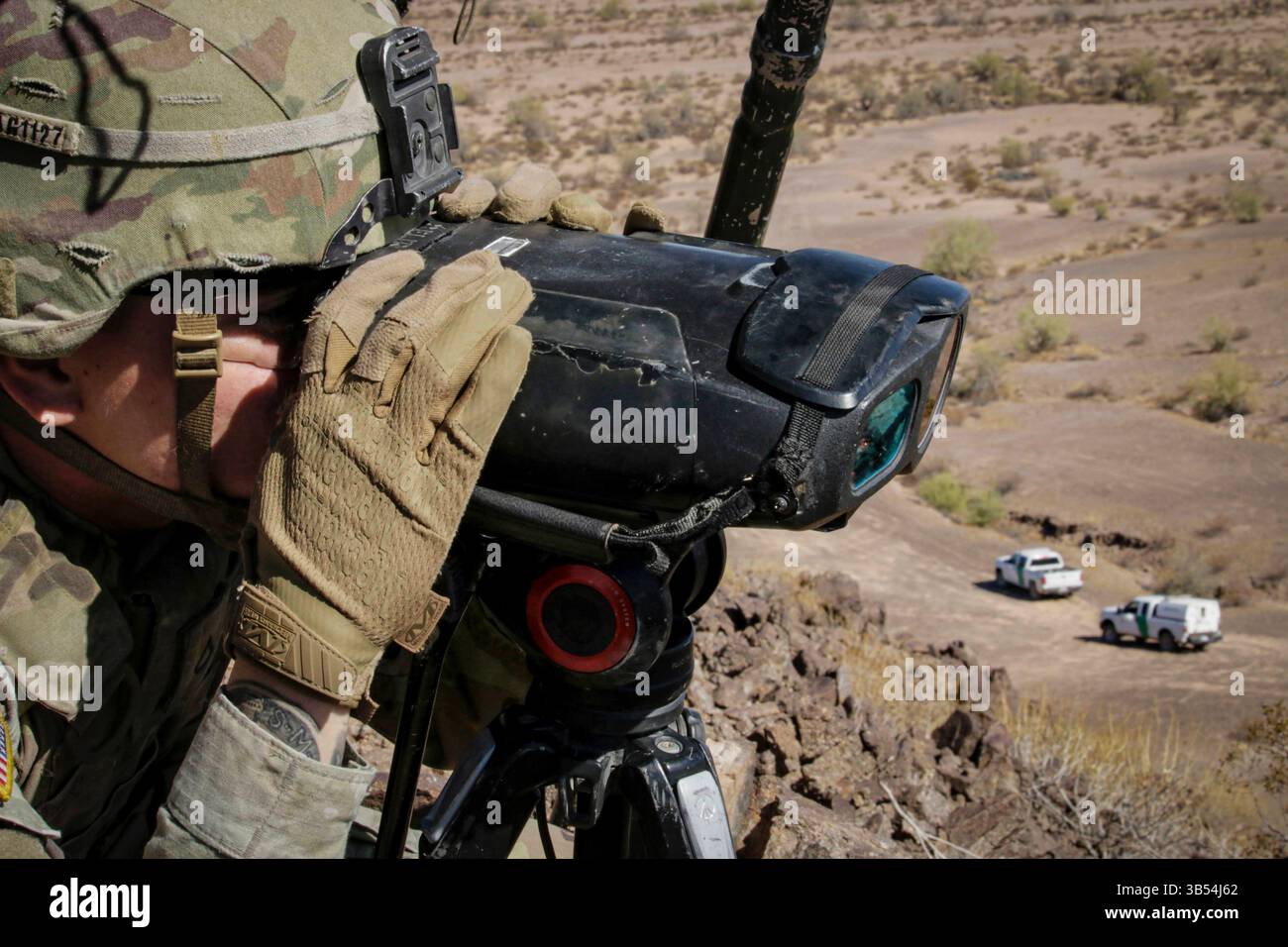 U.S. Army Pfc. Anthony Guerrero, assigned to the 759th Military Police ...
