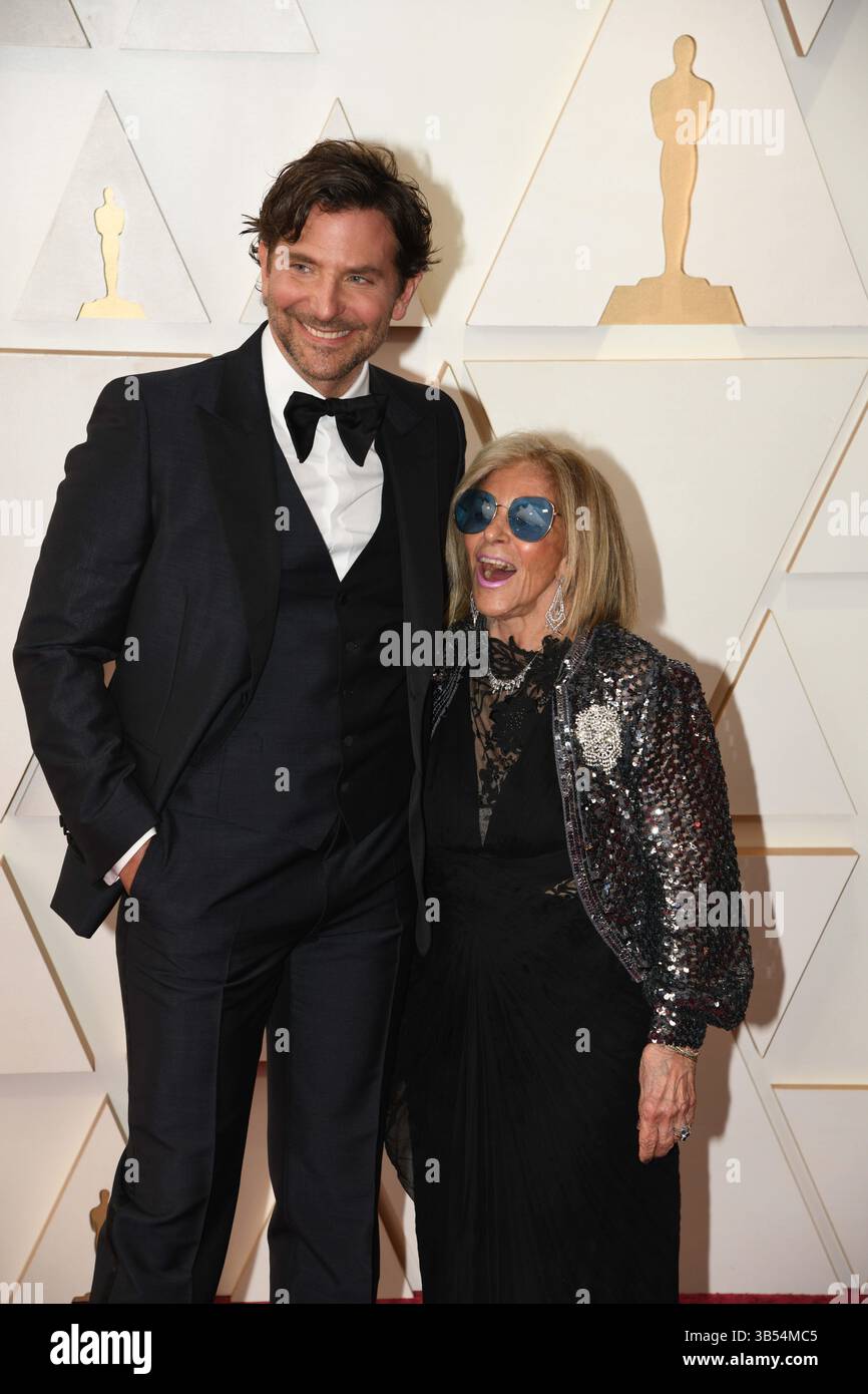 March 27, 2022, Los Angeles, California, USA: BRADLEY COOPER, wearing a ...