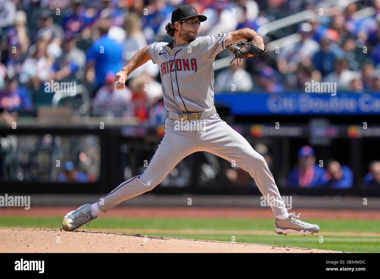 Arizona Diamondbacks pitcher Zac Gallen throws during the first inning ...