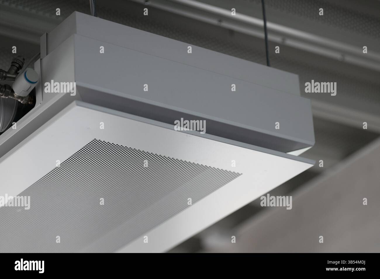 Office ventilation duct in the ceiling Stock Photo - Alamy