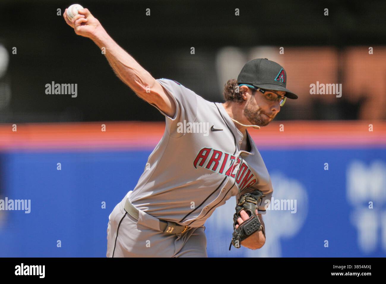 Arizona Diamondbacks pitcher Zac Gallen throws during the second inning ...