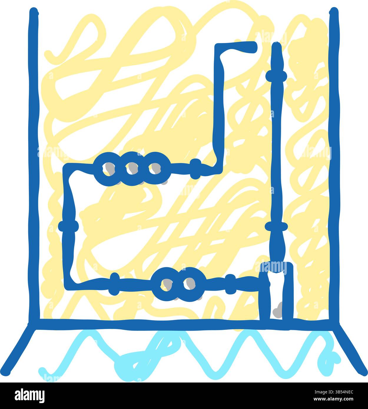 electrical wiring icon doodle illustration Stock Vector Image & Art - Alamy