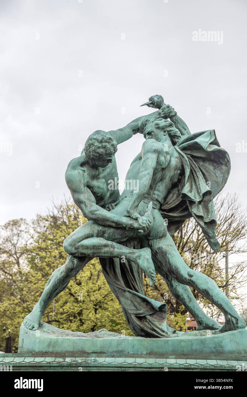 The Knife Wrestlers (bältesspännarna) is a famous statue from the mid ...