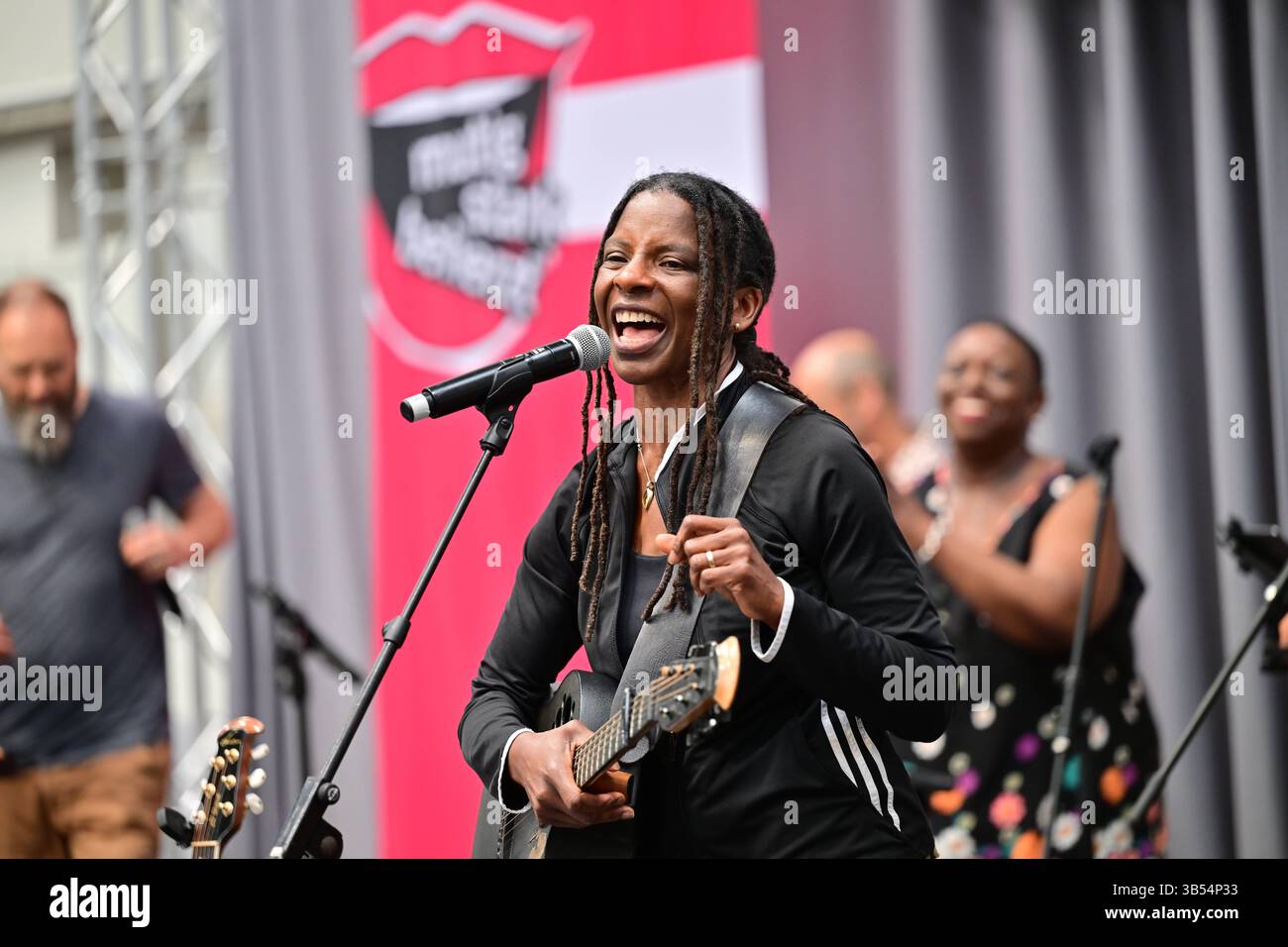 Konzert der karibischen Saengerin Judy Bailey am Donnerstag 01.05.2025 ...