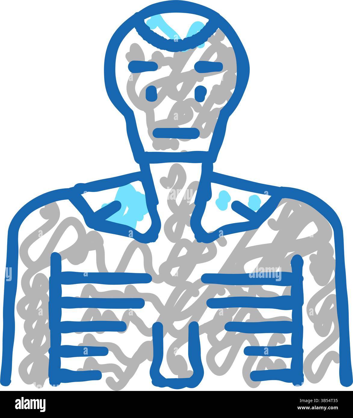 Robot with jetpack Stock Vector Images - Alamy