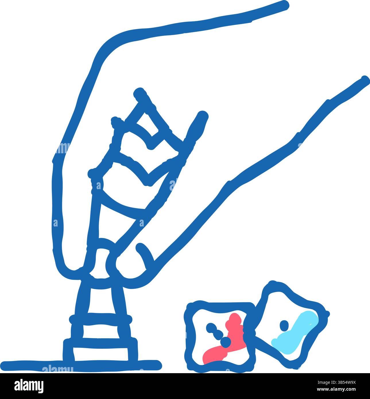 playing game icon doodle illustration Stock Vector Image & Art - Alamy