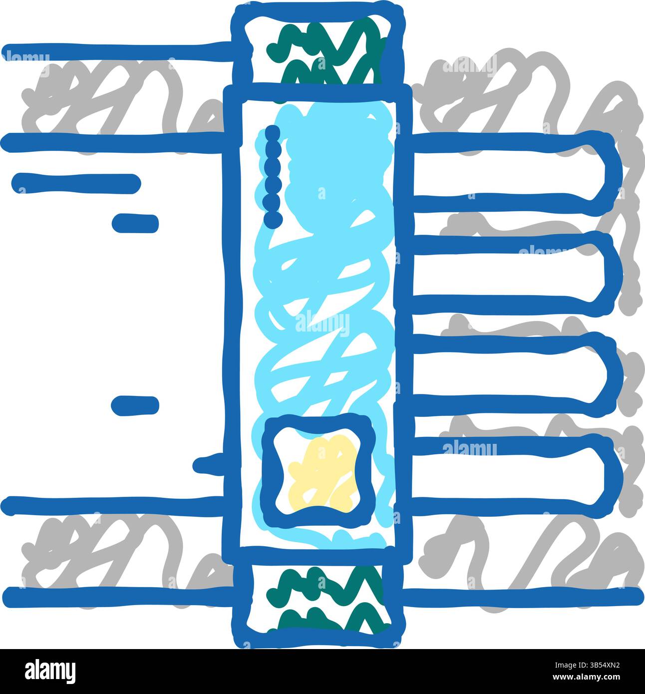 Equipment paper industry drying Cut Out Stock Images & Pictures - Alamy