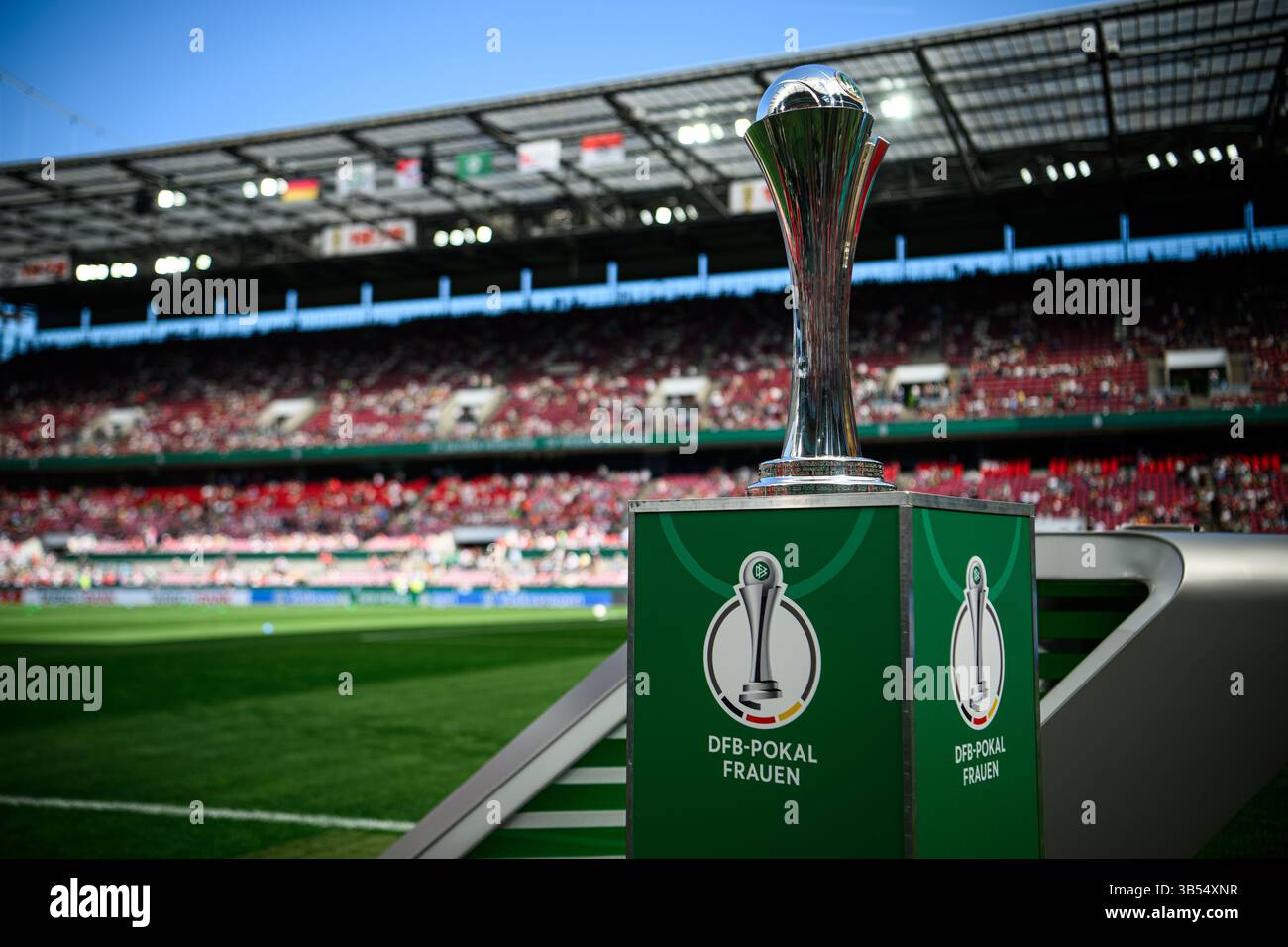 COLOGNE, GERMANY - 1 MAY, 2025: Trophy - The DFB-Pokal Frauen (Germany ...