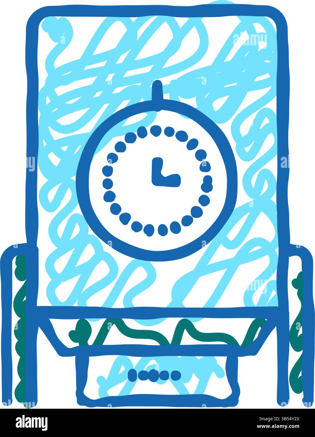 Paper roll machine cutting Stock Vector Images - Alamy