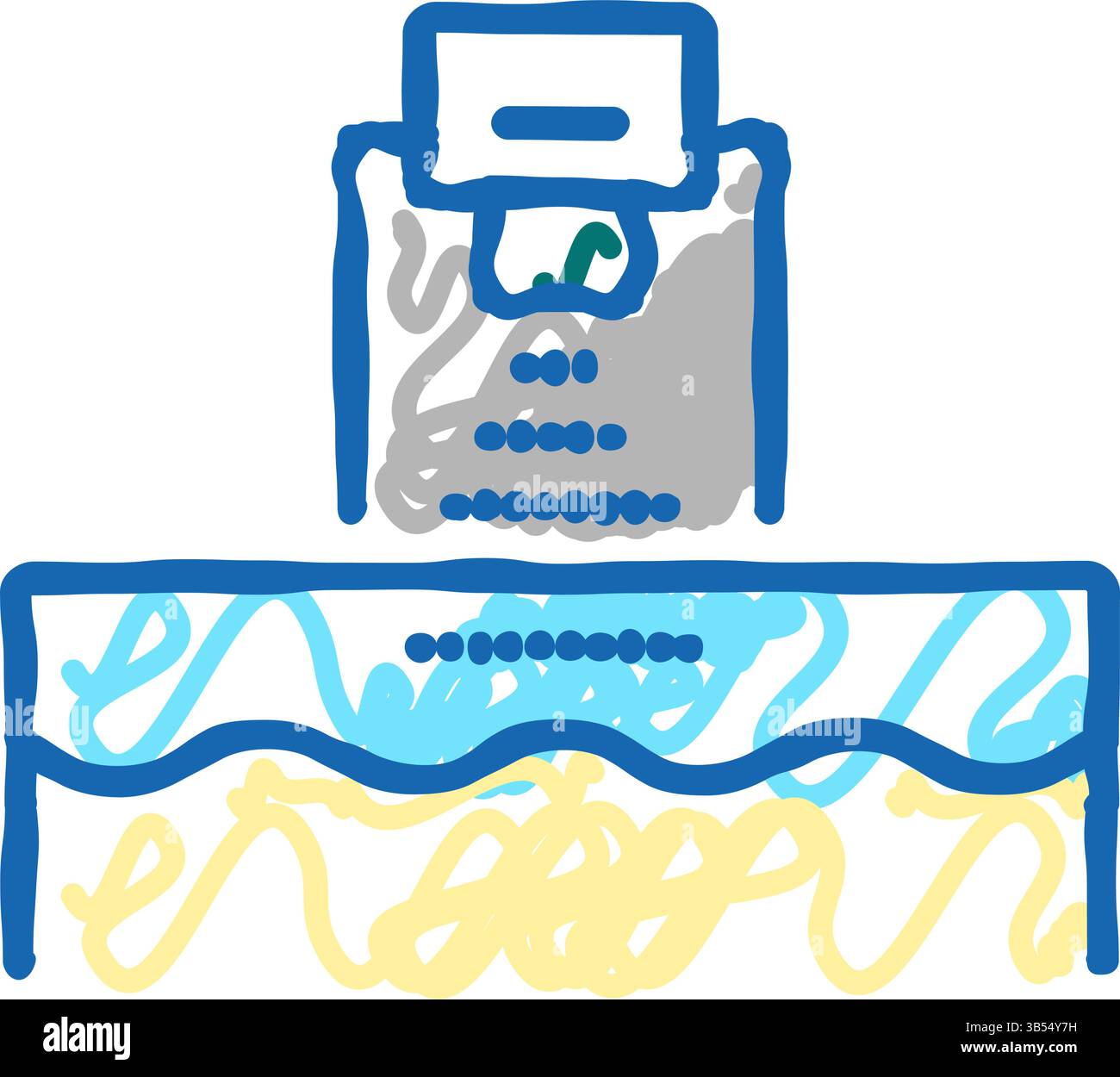 Wood processing plant machine Cut Out Stock Images & Pictures - Alamy