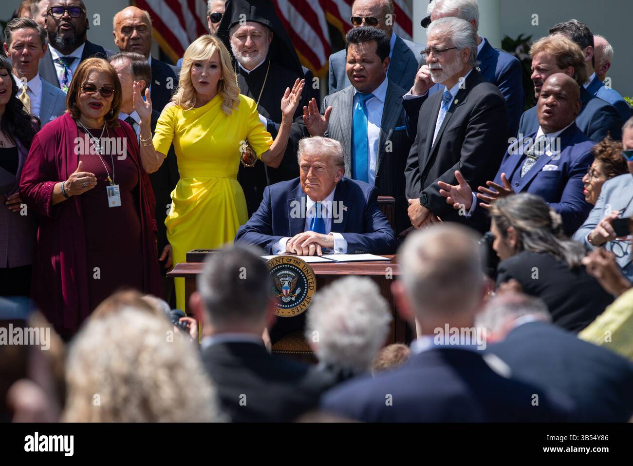 Washington, United States. 01st May, 2025. President Donald Trump is ...
