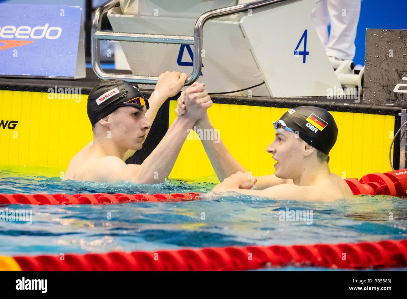 Berlin, Germany. 01st May, 2025. Swimming: German Championships, SSE ...
