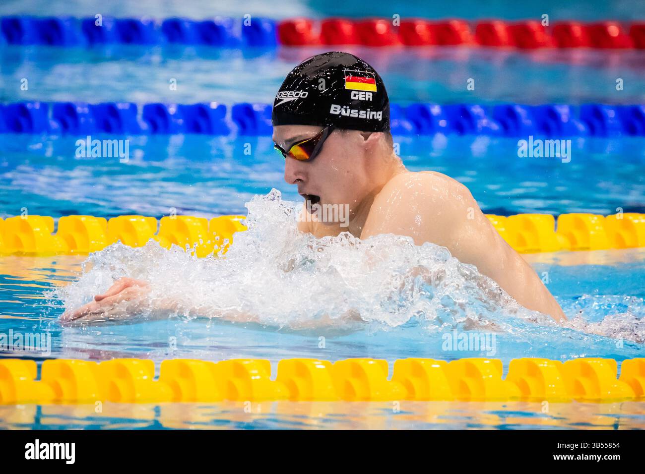 01 May 2025, Berlin: Swimming: German Championships, SSE ...