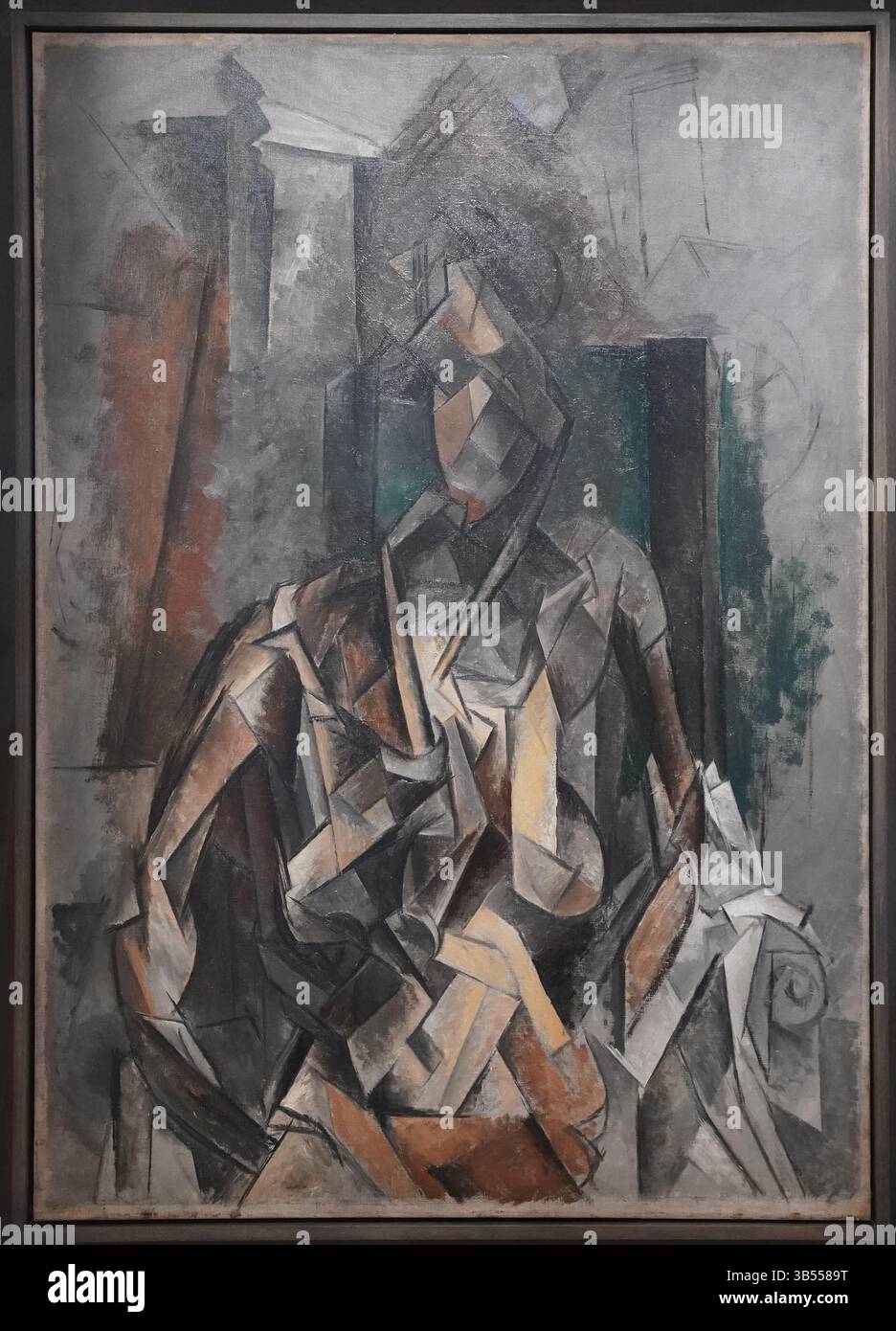 Pablo Picasso - Femme assise dans un fauteuil, Woman sitting in an ...