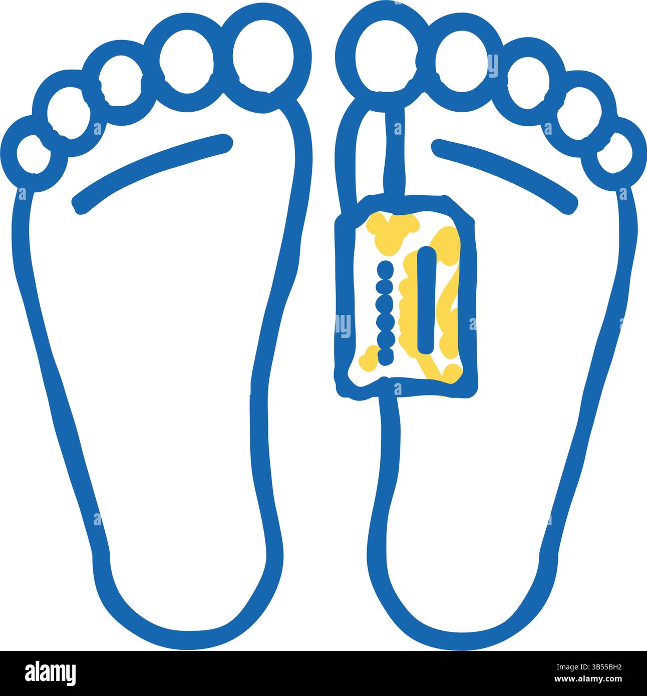 dead human in morgue color icon vector isolated illustration Stock ...