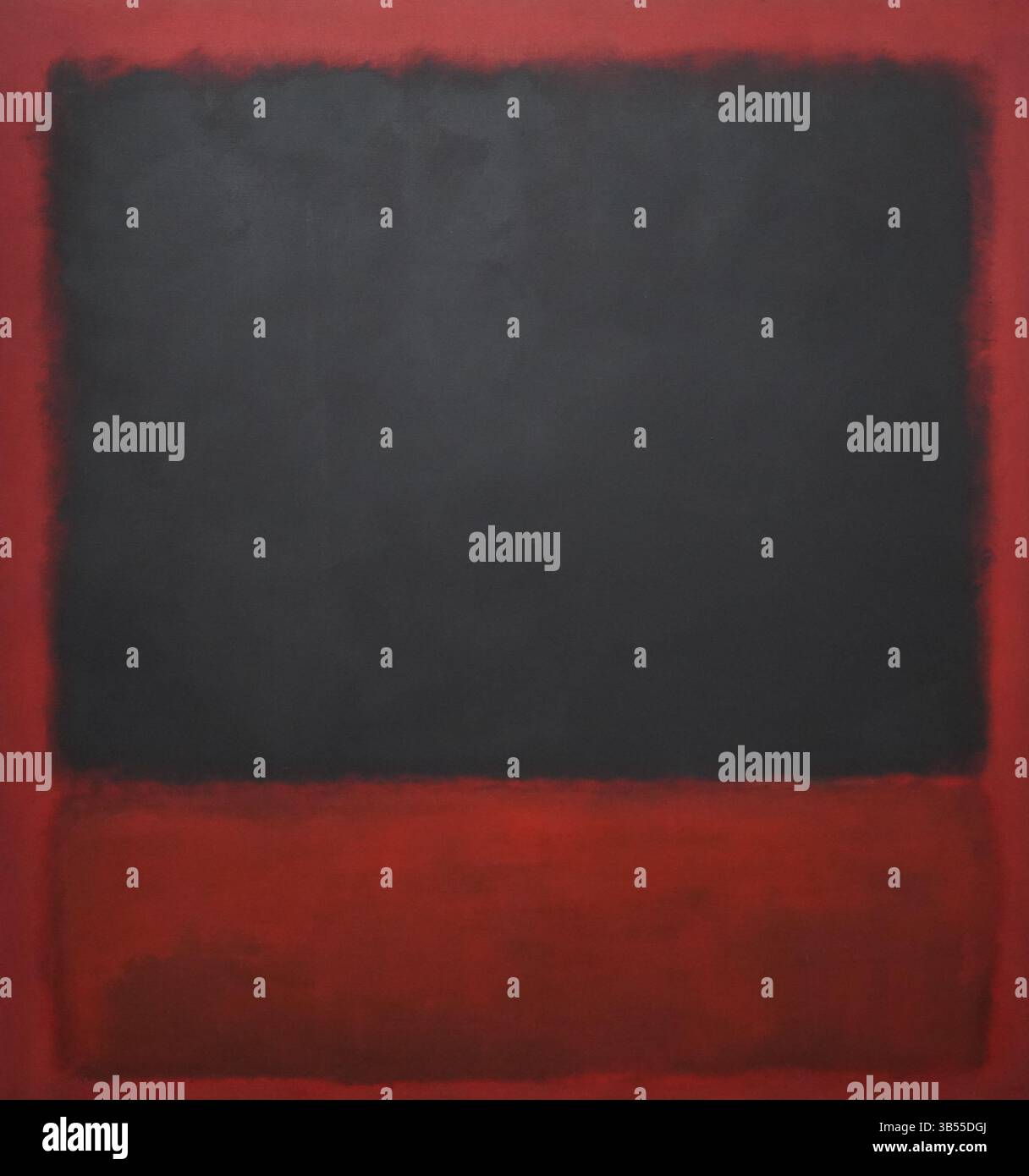 Mark Rothko, Untitled (Black, Red over Black on Red) , (Noir, Rouge sur ...