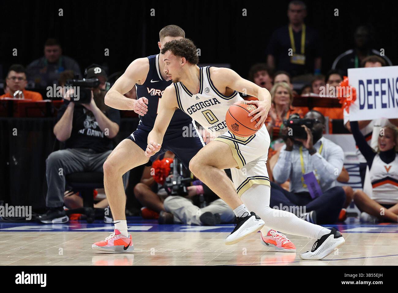 CHARLOTTE, NC - MARCH 12: Georgia Tech Yellow Jackets guard Lance Terry ...
