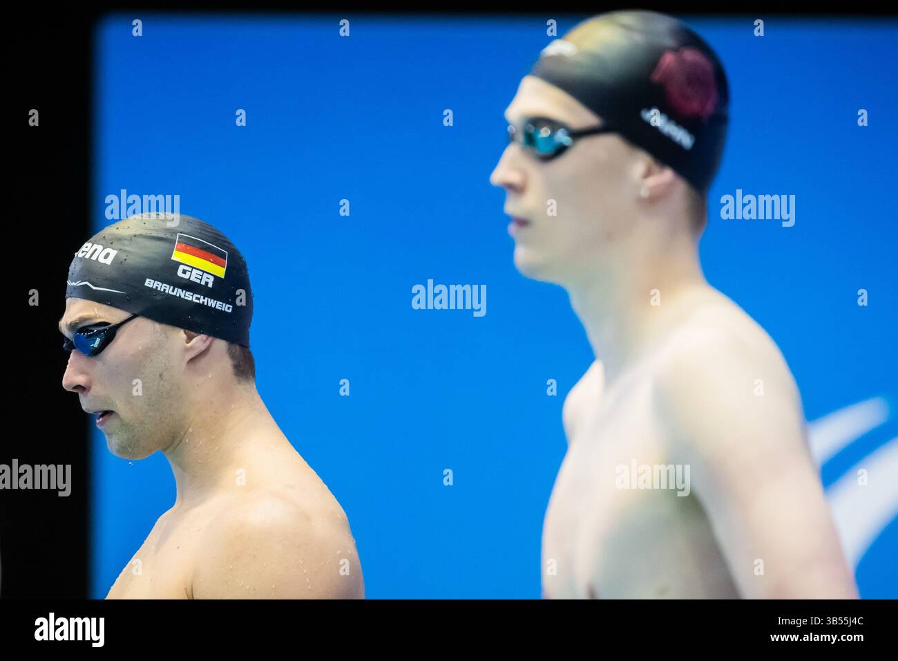 01 May 2025, Berlin: Swimming: German Championships, SSE ...
