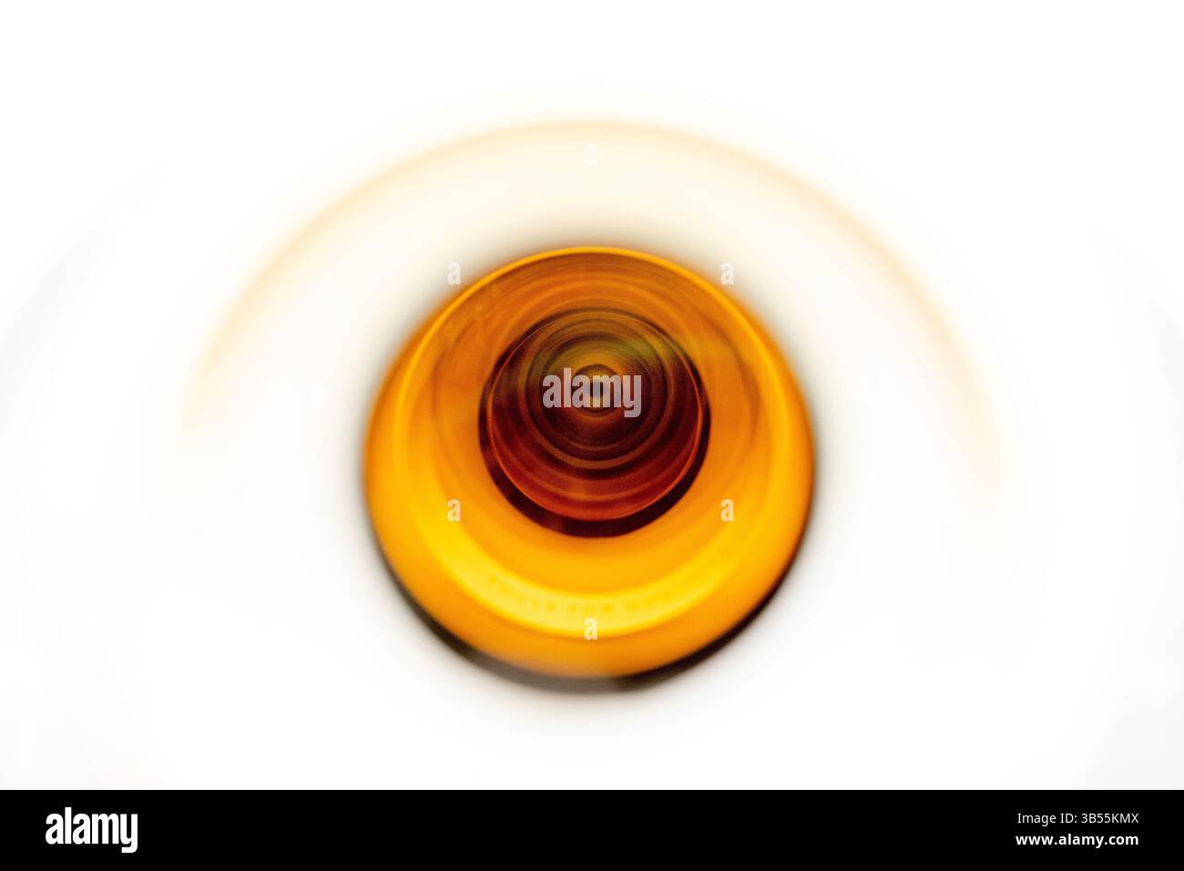 An Orb scanning device is pictured at a World ID verification location ...