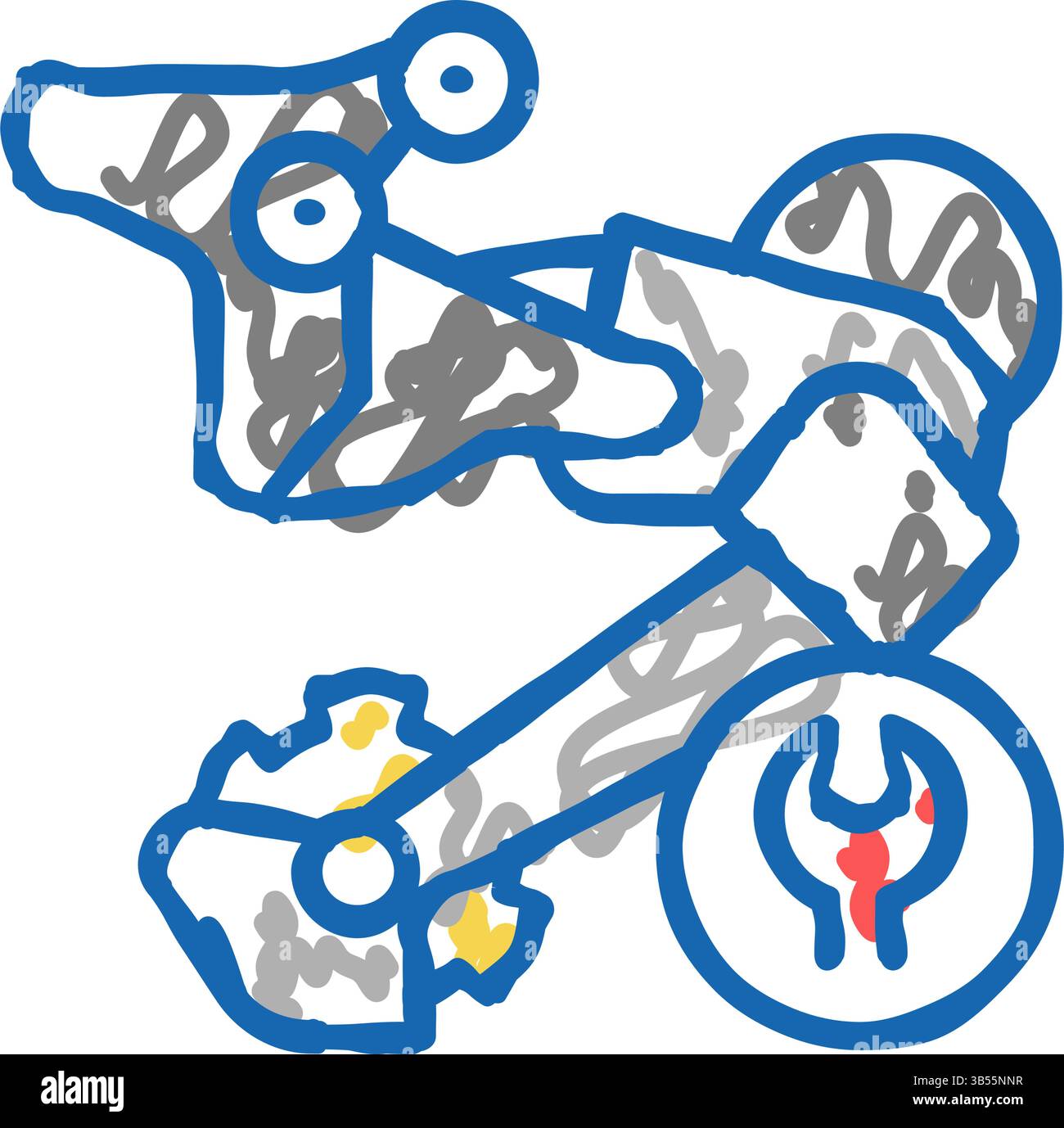 rear switch repair icon doodle illustration Stock Vector Image & Art ...