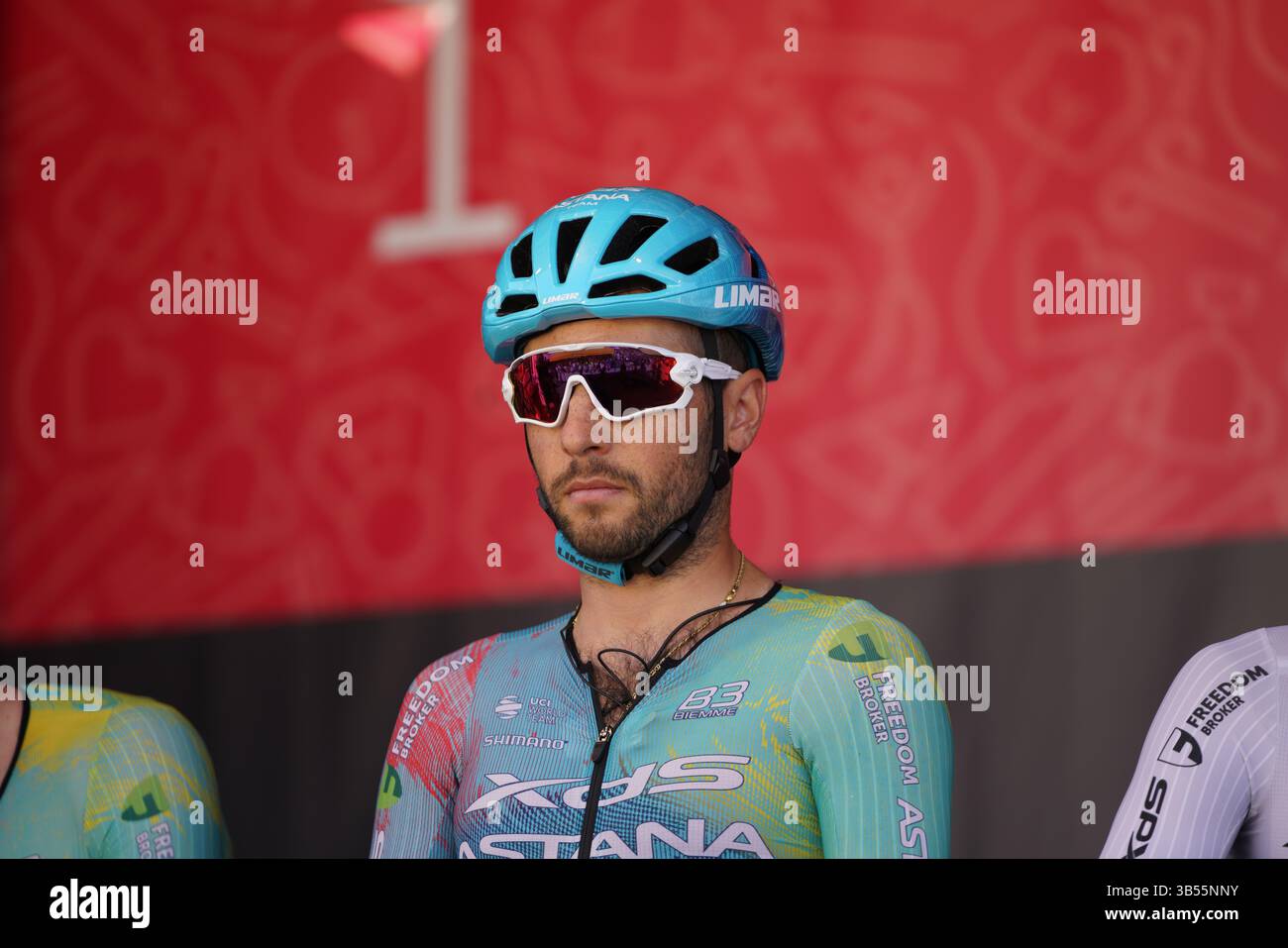 Eschborn, Germany. May 1st 2025. Simone Velasco ((ITA) XDS ASTANA TEAM ...
