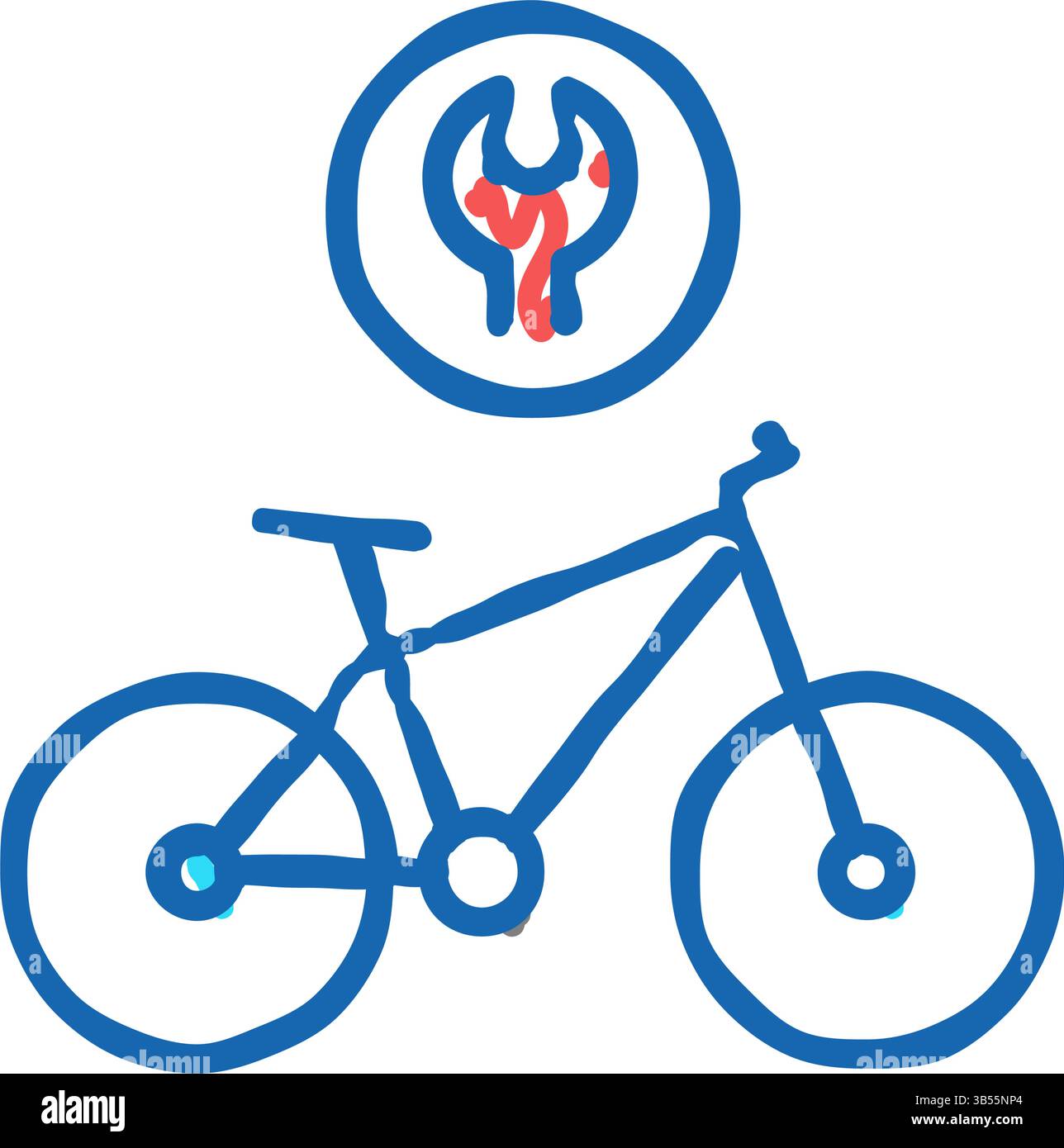 complex bike repair icon doodle illustration Stock Vector Image & Art ...