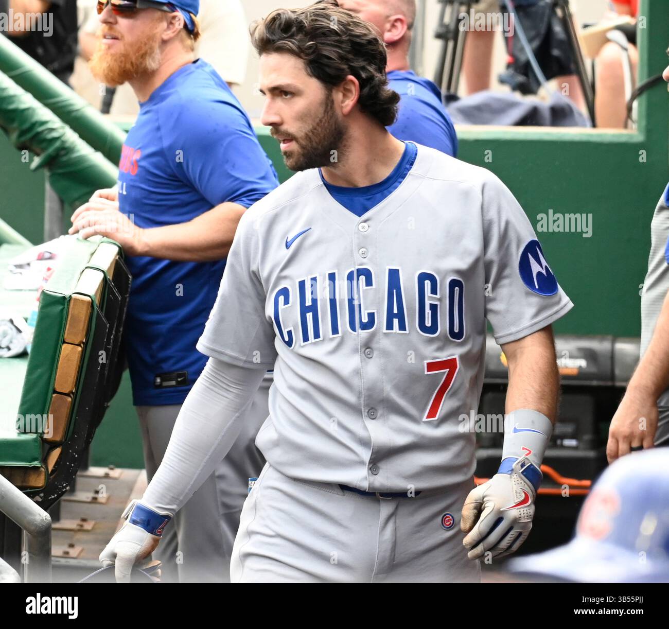 Pittsburgh, United States. 01st May, 2025. Chicago Cubs shortstop ...