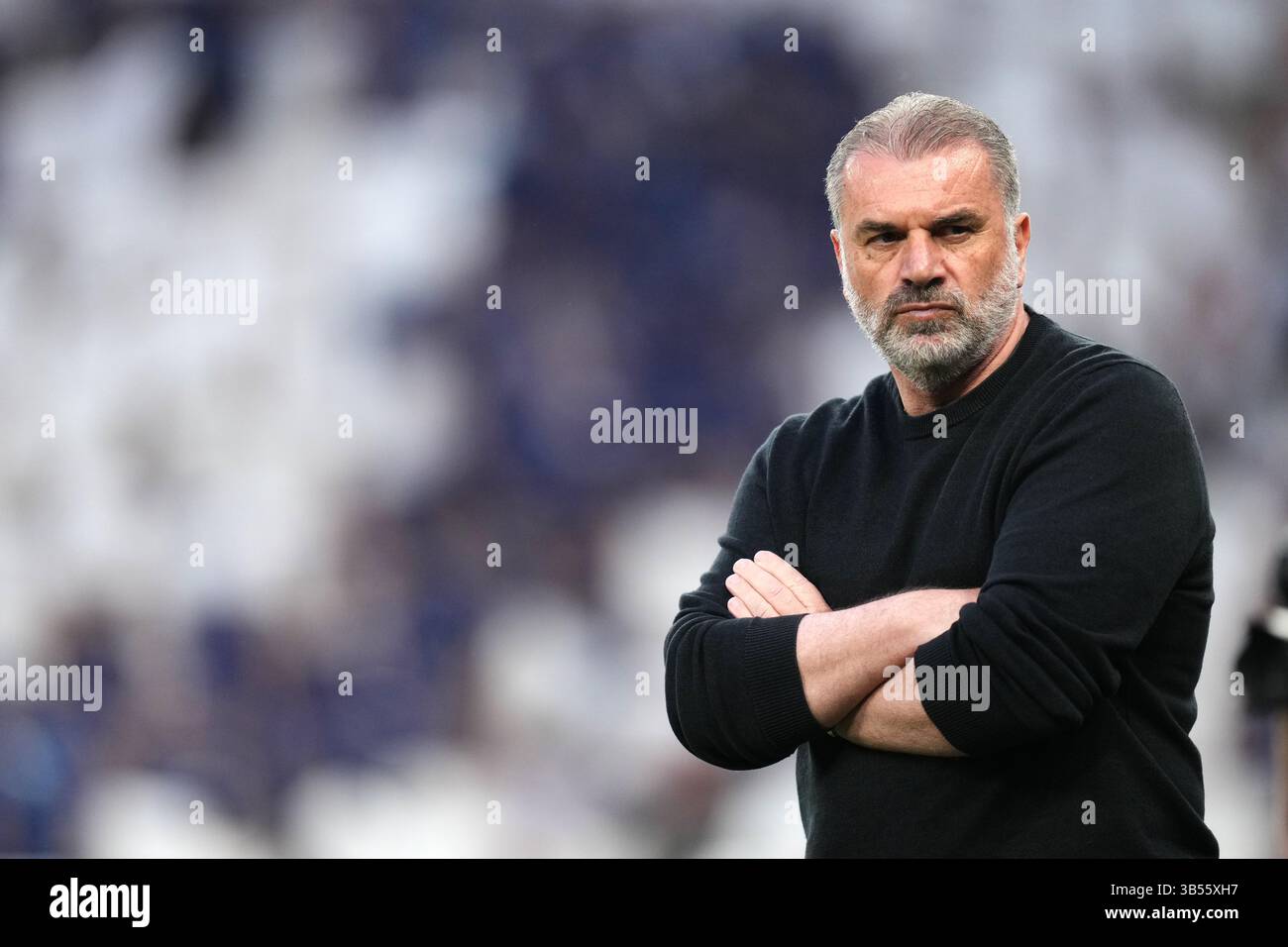 Tottenham Hotspur manager Ange Postecoglou before the UEFA Europa ...