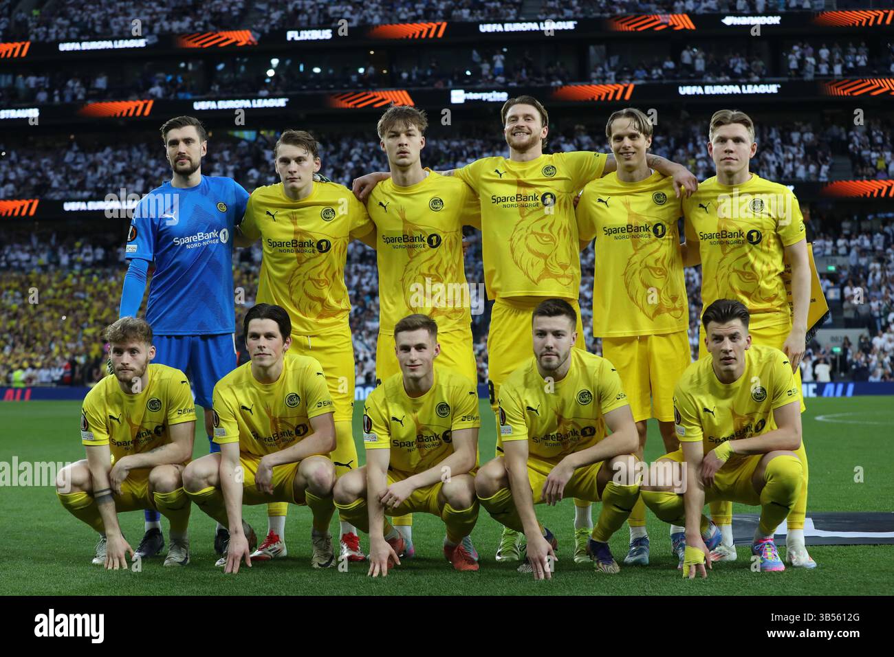 London, England, May 1st 2025: Bodo/Glimt players pose for a team photo ...