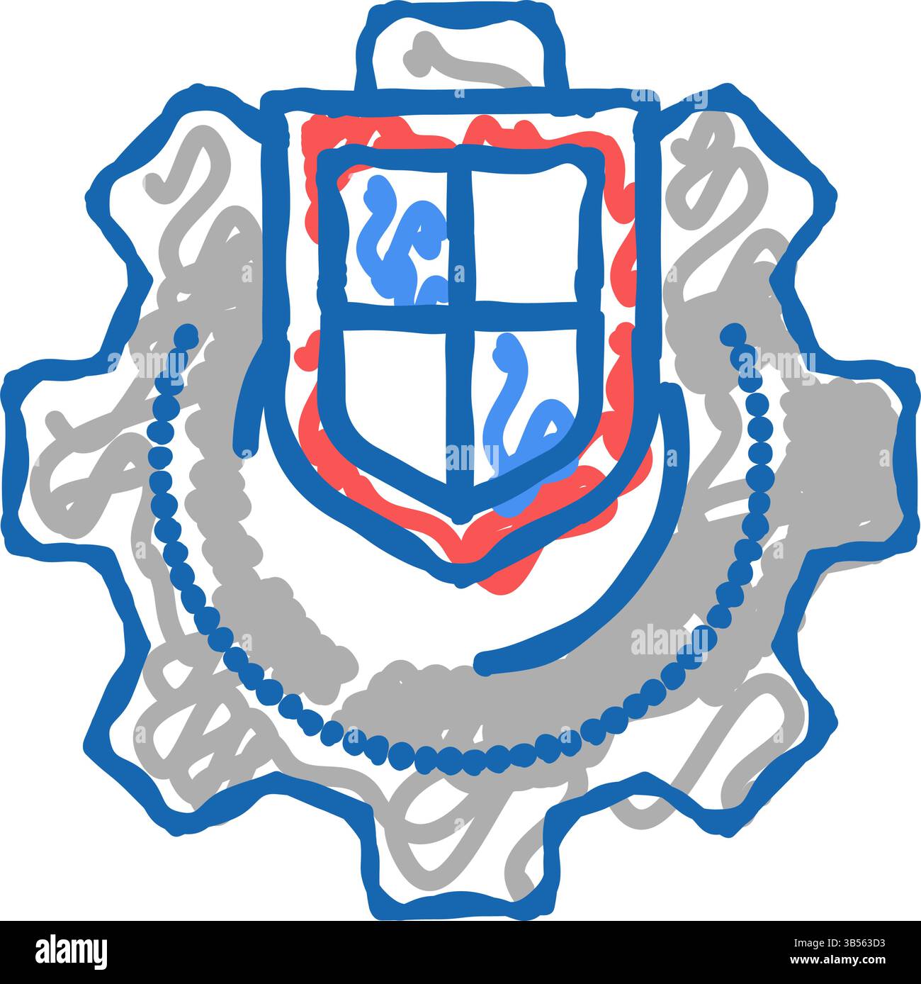 mechanism protection icon doodle illustration Stock Vector Image & Art ...