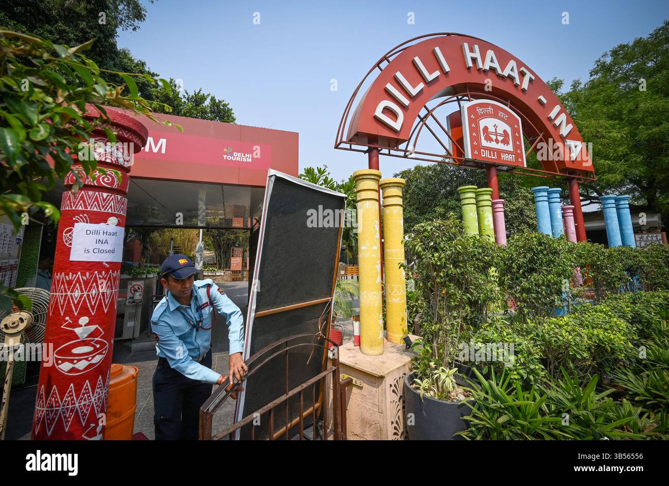 New Delhi, India. 01st May, 2025. NEW DELHI, INDIA - MAY 1: People seen ...