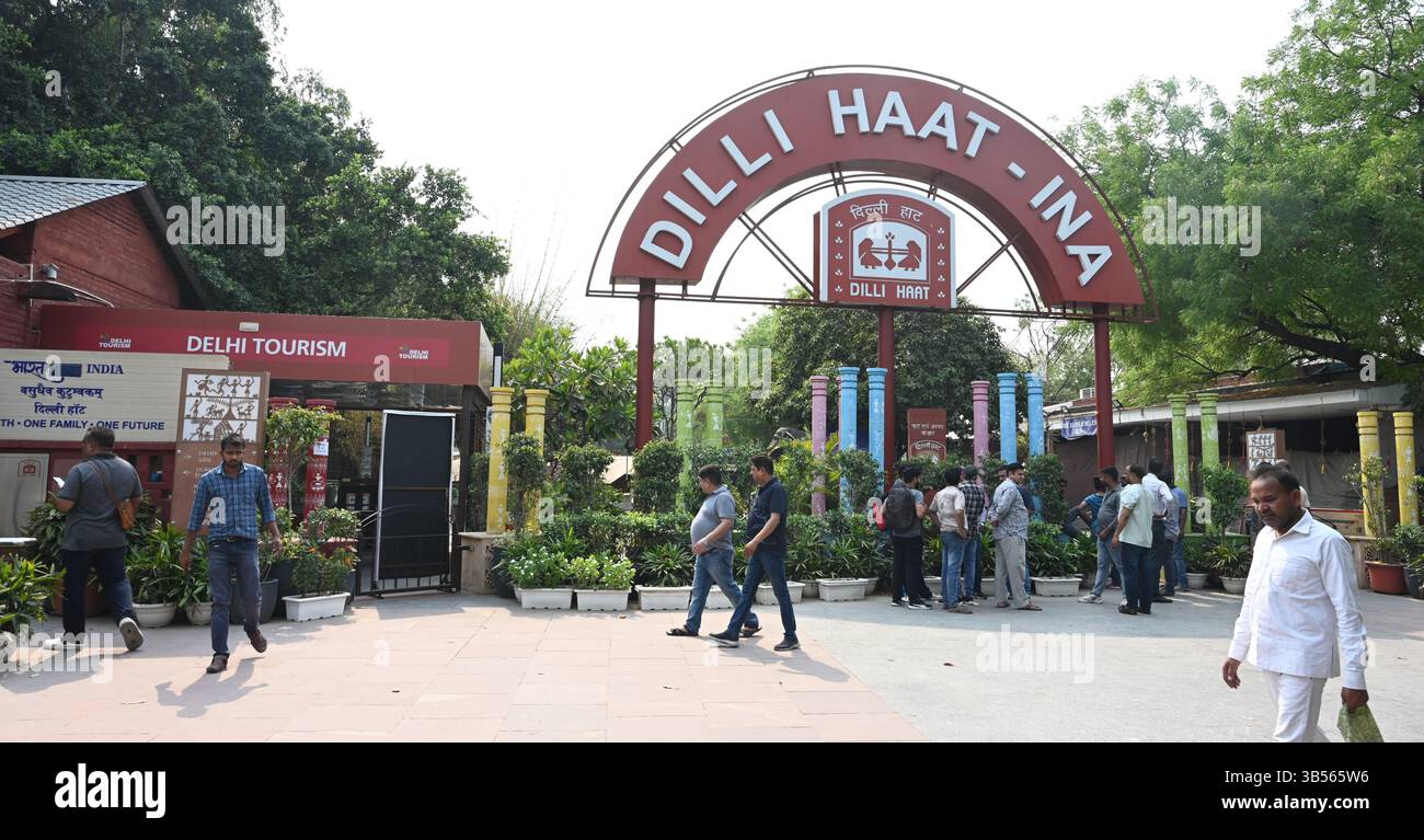 New Delhi, India. 01st May, 2025. NEW DELHI, INDIA - MAY 1: Delhi Haat ...