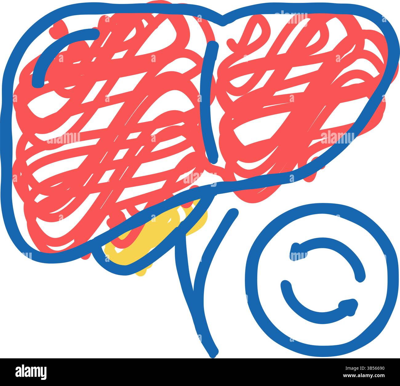 liver transplant icon doodle illustration Stock Vector Image & Art - Alamy