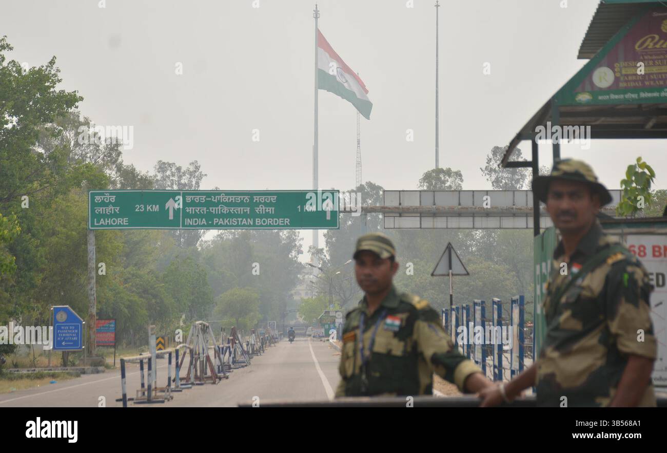 Amritsar, India. 01st May, 2025. AMRITSAR, INDIA - MAY 1: The Attari ...