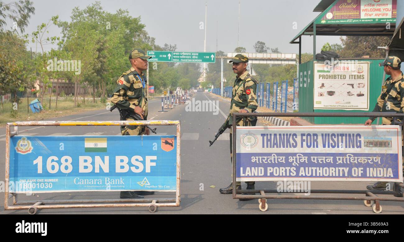 Amritsar, India. 01st May, 2025. AMRITSAR, INDIA - MAY 1: Border ...