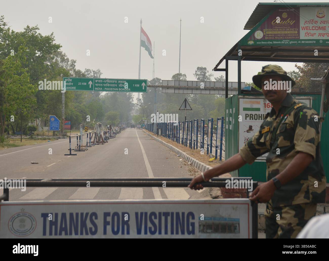 Amritsar, India. 01st May, 2025. AMRITSAR, INDIA - MAY 1: The Attari ...