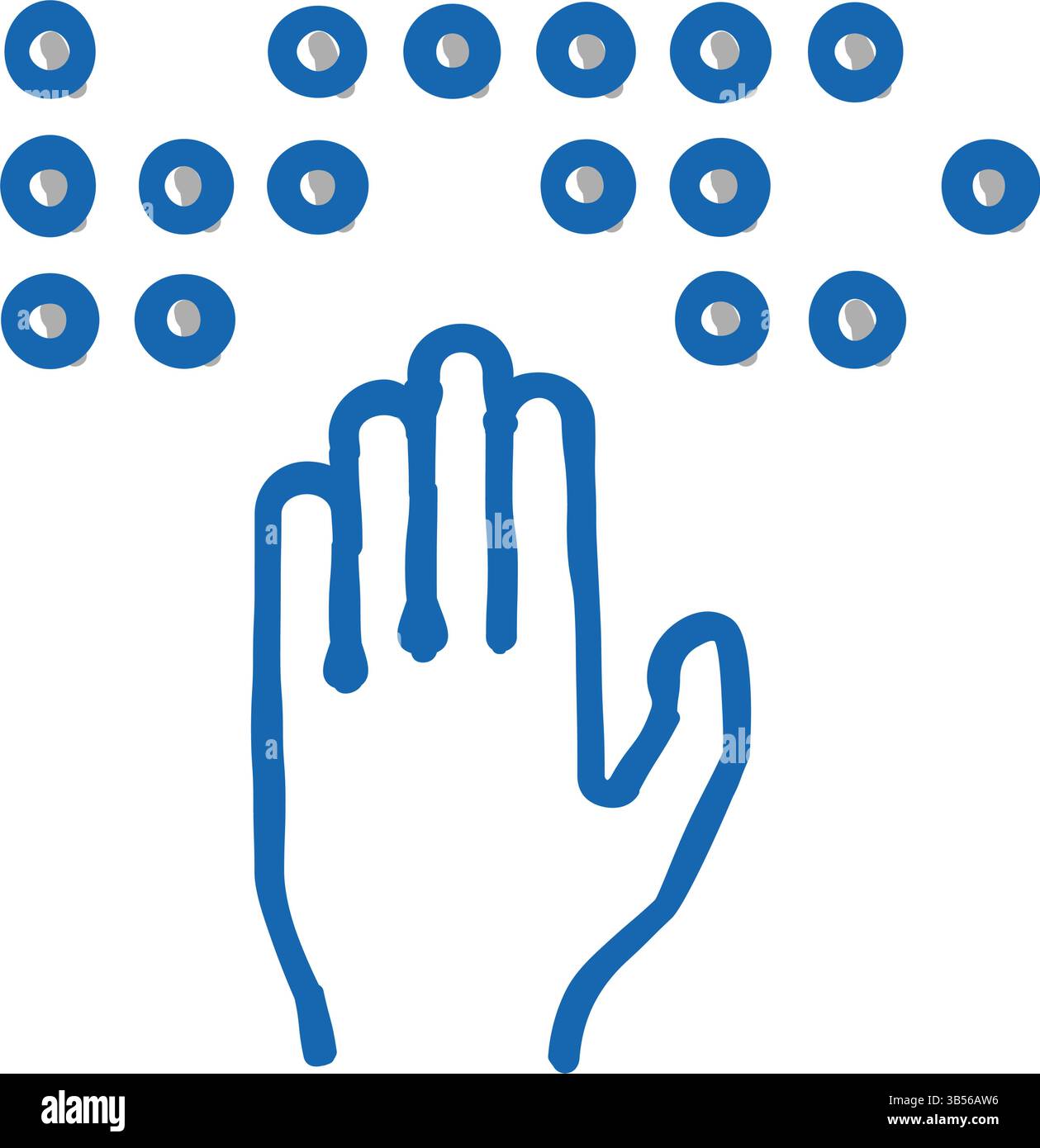 braille font icon doodle illustration Stock Vector Image & Art - Alamy