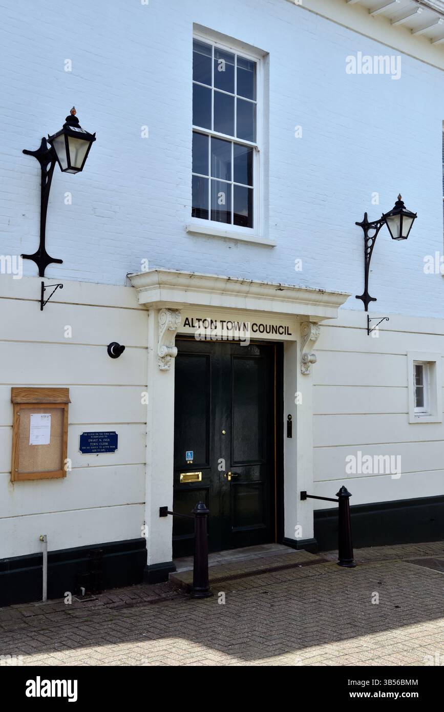 Town Council building, Alton, Hampshire, UK Stock Photo - Alamy